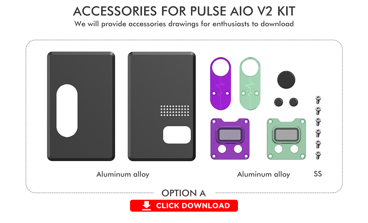 PULSE AIO V2 KIT(New-Color-Edition) - Kit - VANDY VAPE® Full Steam Ahead